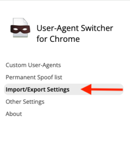 User Agent Switcher for Chrome - New User Agents Updated